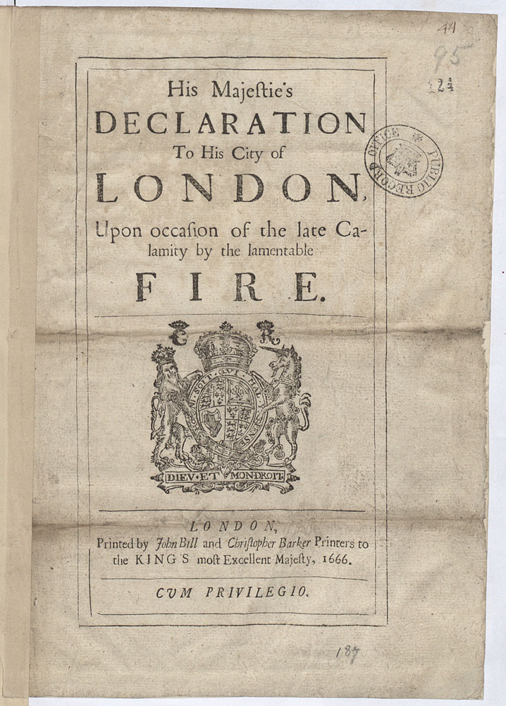 Browse artefacts - The Great Fire of London